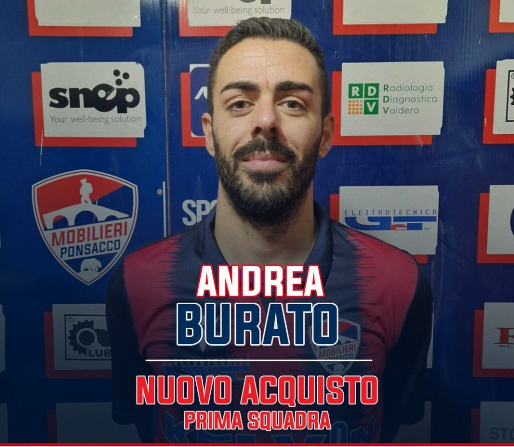 Andrea Burato ai Mobilieri Ponsacco - Almanacco del Calcio Toscano